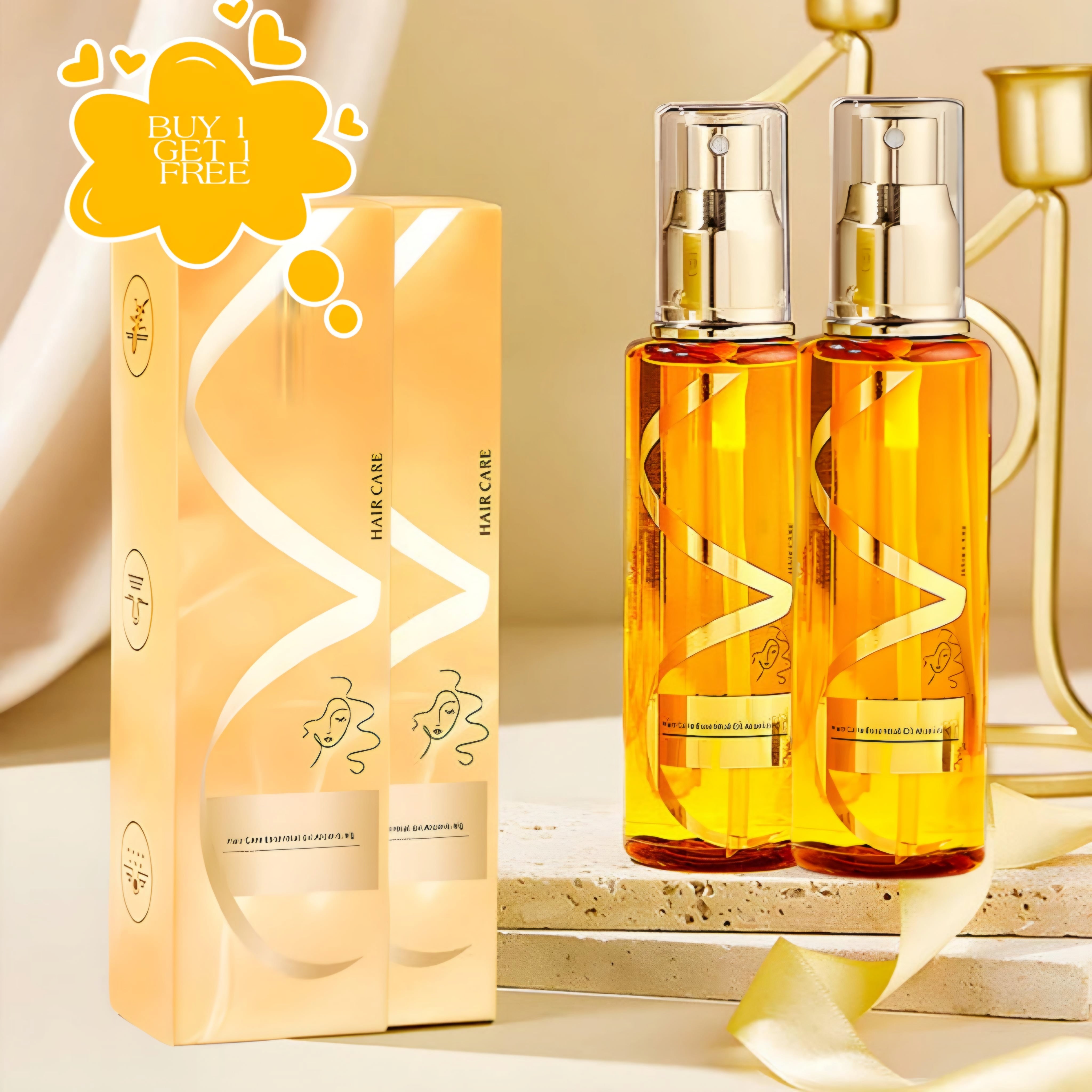 BUY 1 GET 1 FREE Moisturizing & Strengthening Hair Oil Perfume Spray ...